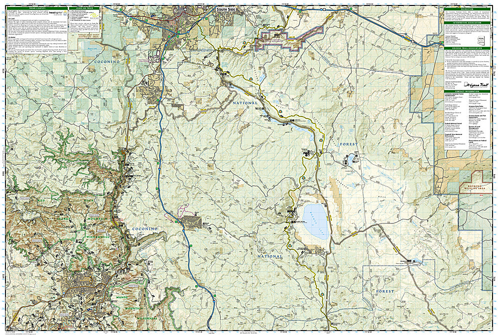 Kaibab National Forest Map