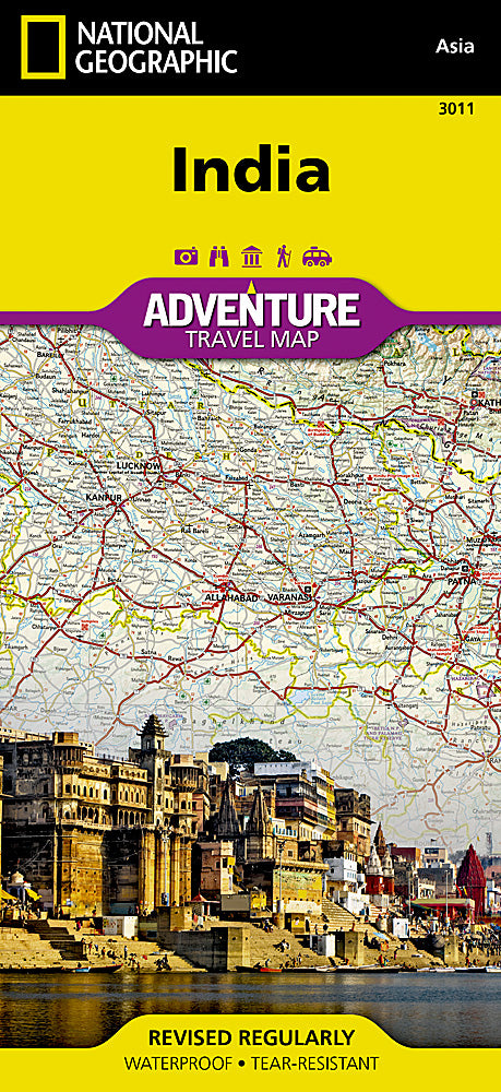 Buy map: India Adventure Map 3011 by National Geographic Maps ...