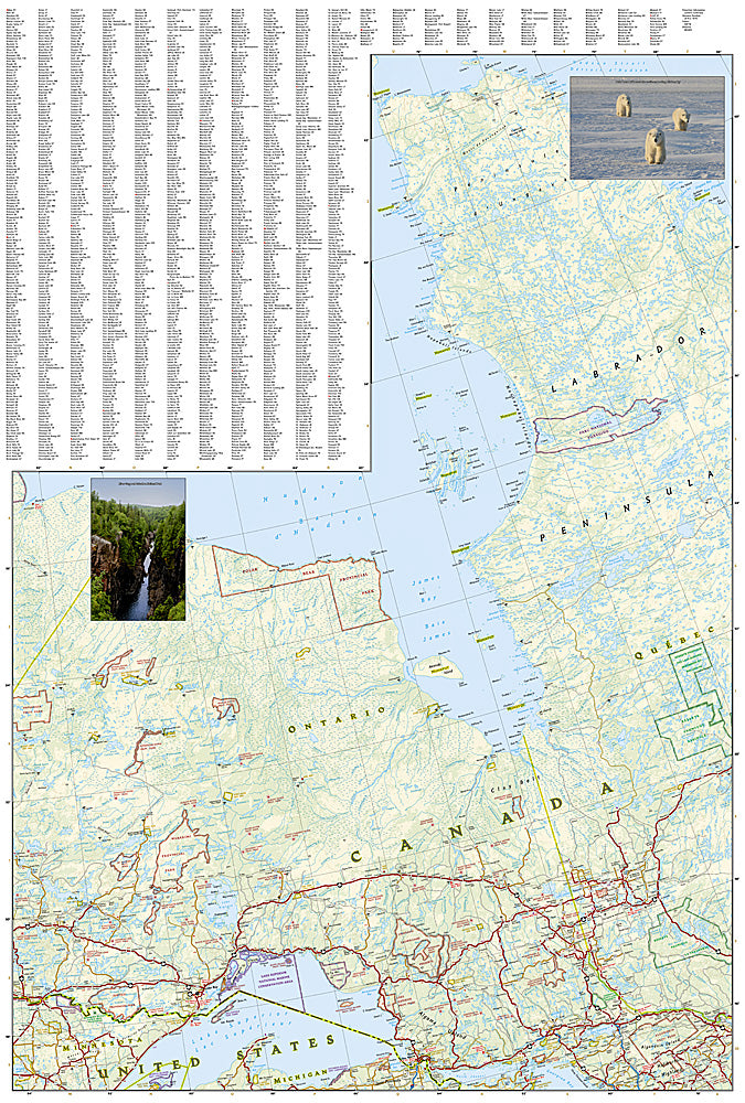 Buy map: Canada, Central Adventure Map 3114 by National Geographic ...