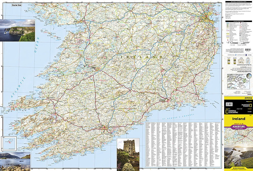 Buy map: Ireland Adventure Map 3303 by National Geographic Maps ...