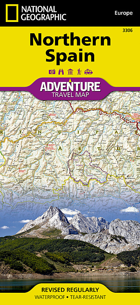 Buy map: Spain, Northern, Adventure Map 3306 by National Geographic ...