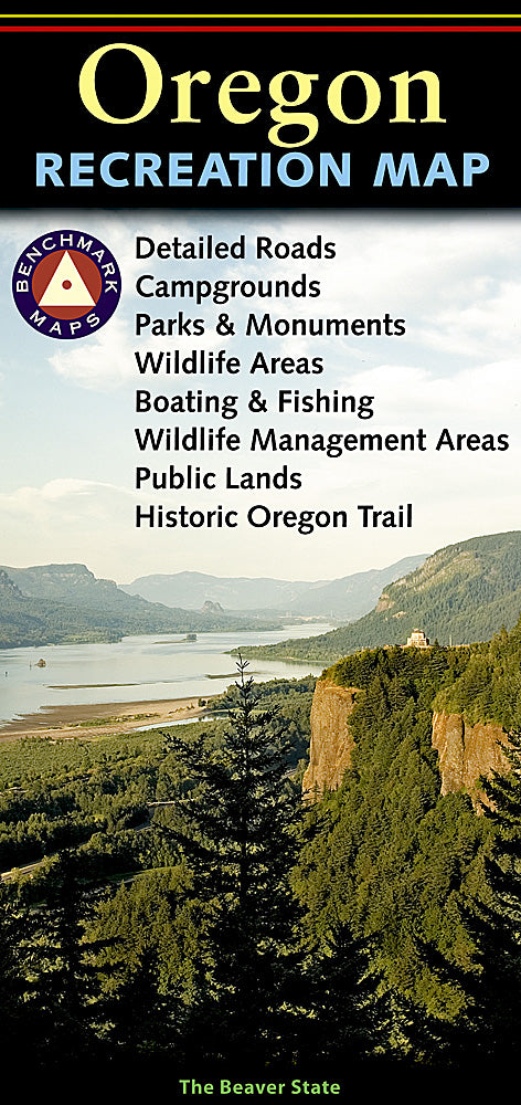 Buy map: Oregon Recreation Map by Benchmark Maps – YellowMaps Map Store