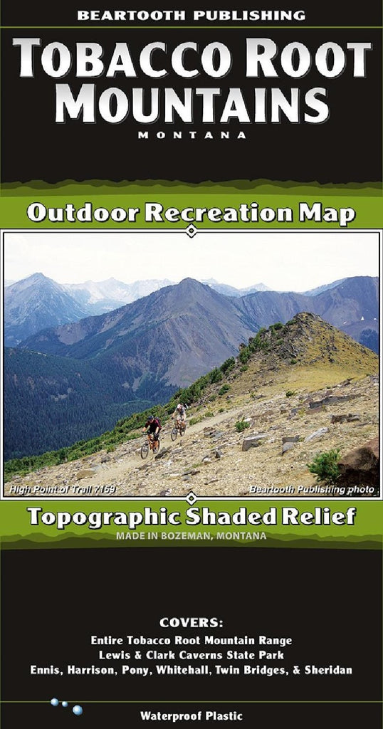 Buy map: Tobacco Root Mountains : Montana : outdoor recreation map ...