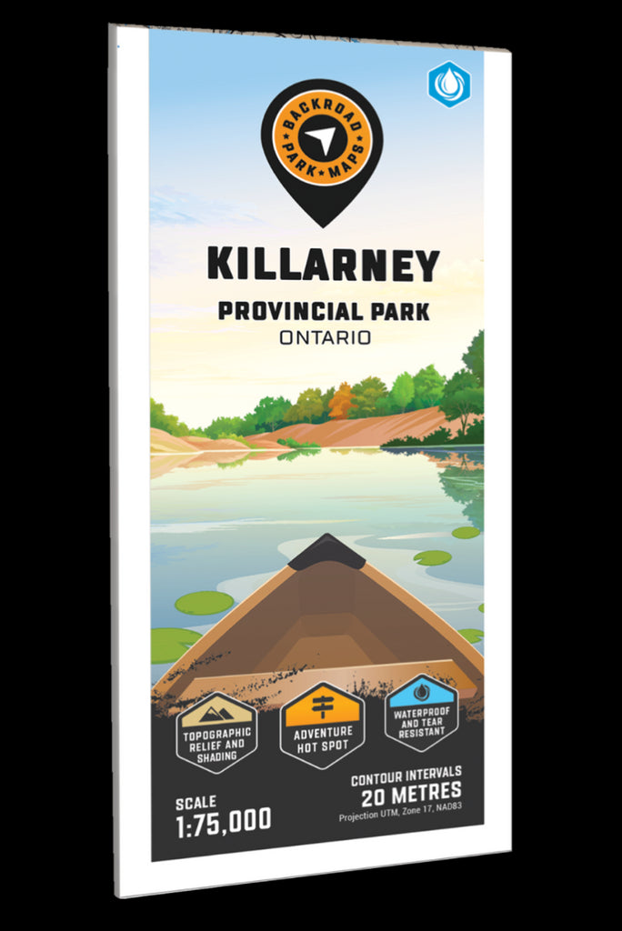 Buy map: Killarney Provincial Park Adventure Topographic Map ...