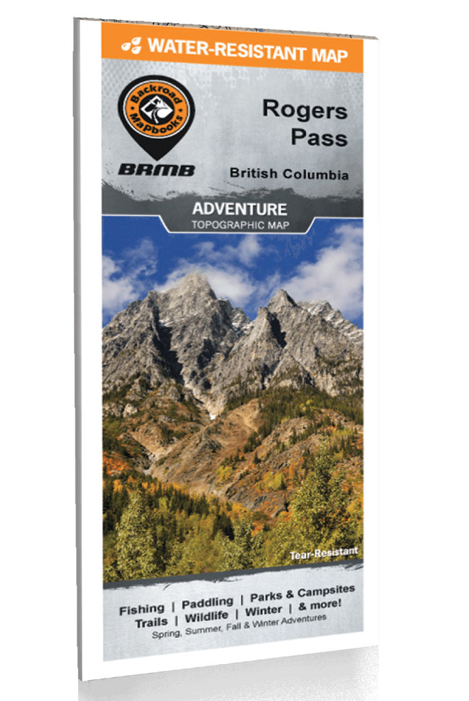 Buy map: Rogers Pass – Glacier National Park Adventure Topographic Map ...
