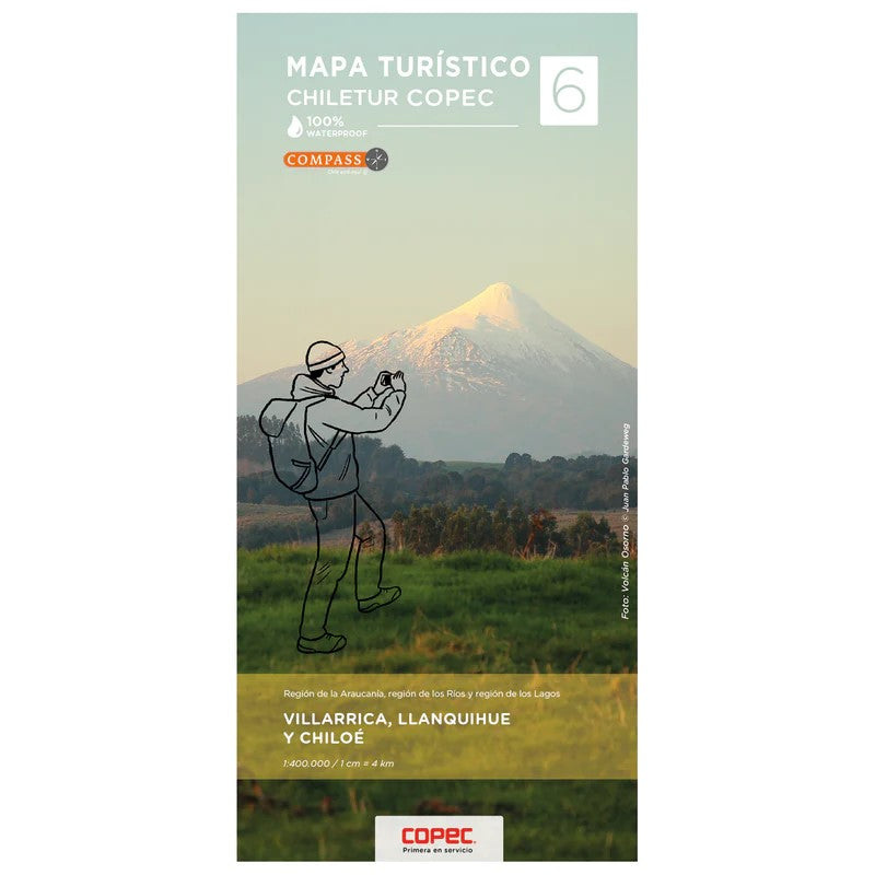 Buy map: Mapa Turístico : Chiletur Copec 2023/2023 : Villarrica ...