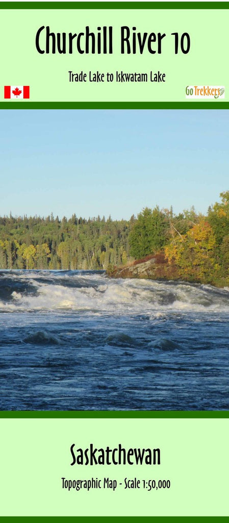Buy Churchill River 10 Map – YellowMaps Map Store