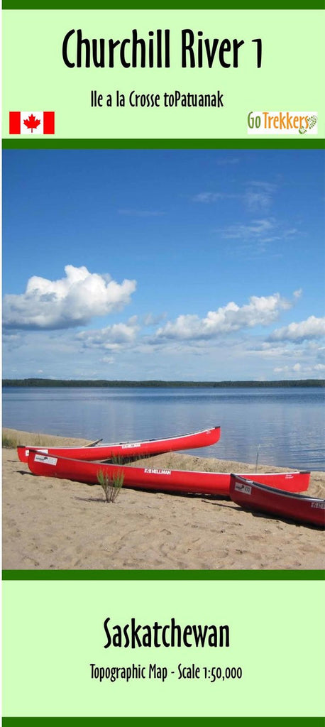 Buy Churchill River 01 Map – YellowMaps Map Store
