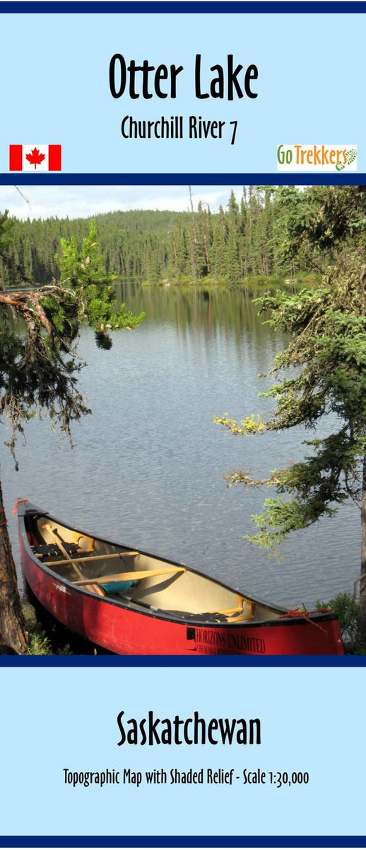 Buy Churchill River 01 Map – YellowMaps Map Store