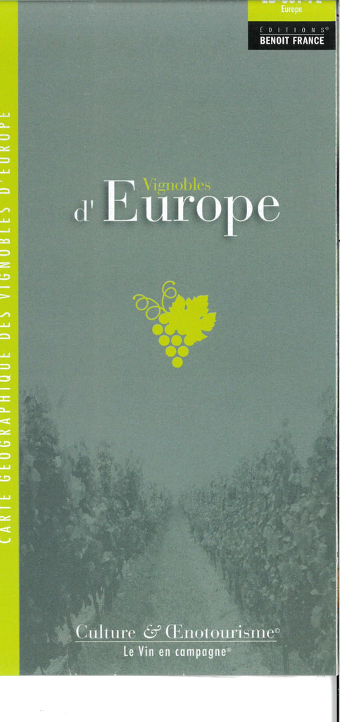 Buy map: Wine Map of Europe - Vignobles d Europe – YellowMaps Map Store