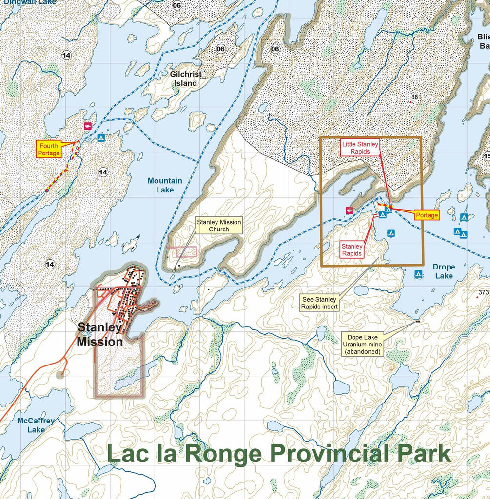 Buy Stikine River 1 2 3 4 Canoe Route Maps – YellowMaps Map Store