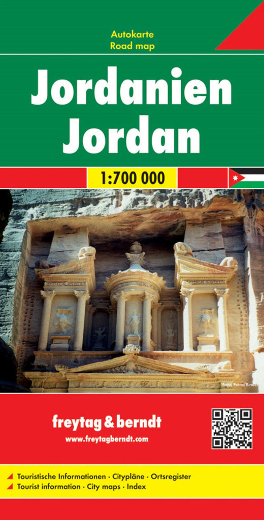 Buy map: Jordan Road Map – YellowMaps Map Store