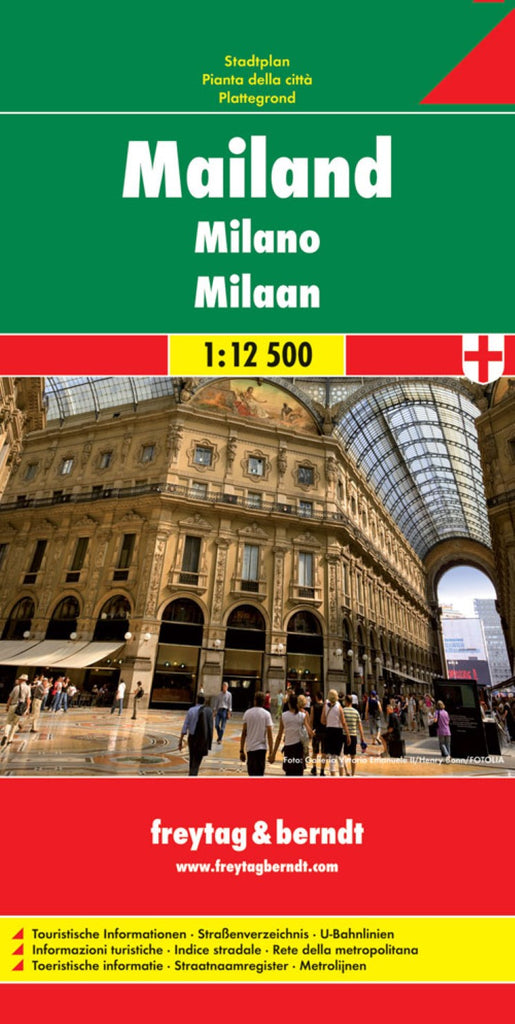 Buy map: Mailand Gesamtplan = Milan city map – YellowMaps Map Store