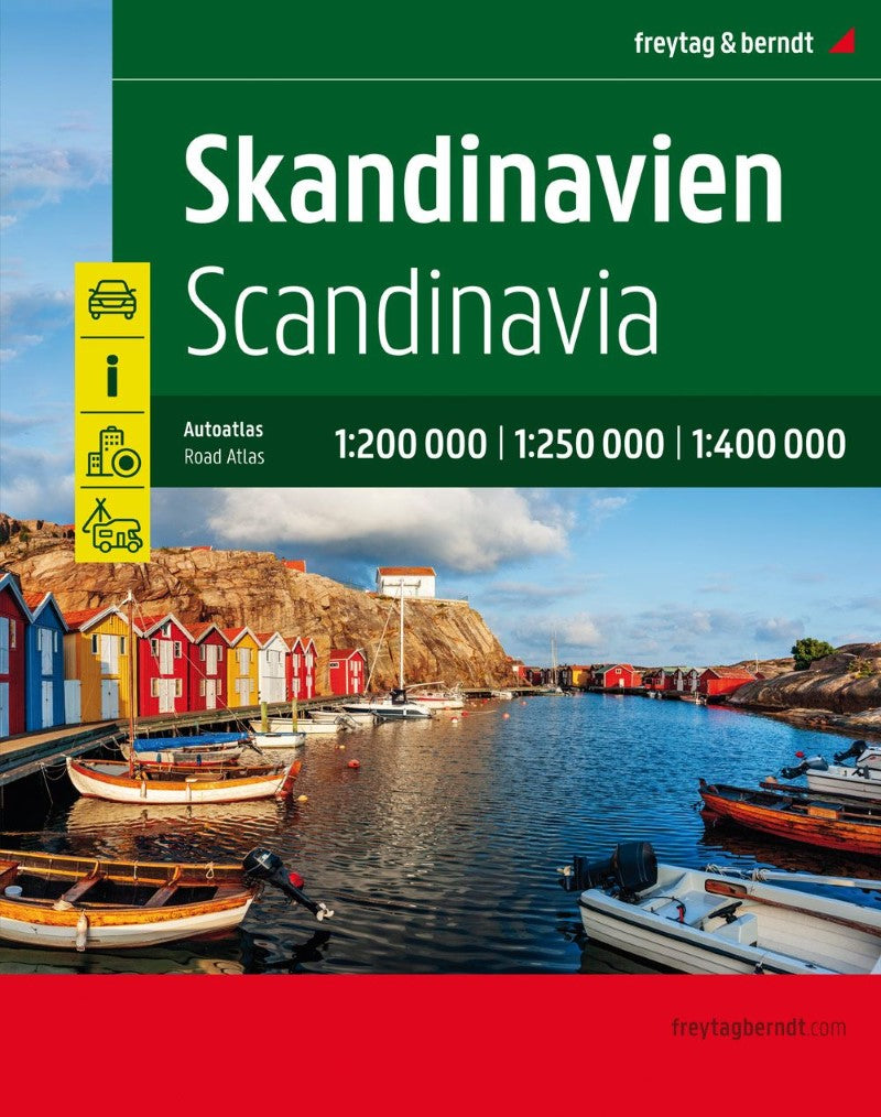 Buy map: Scandinavia, Autoatlas – YellowMaps Map Store