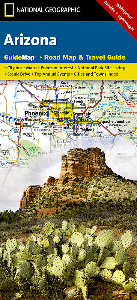Buy map: Arizona GuideMap by National Geographic Maps – YellowMaps Map ...