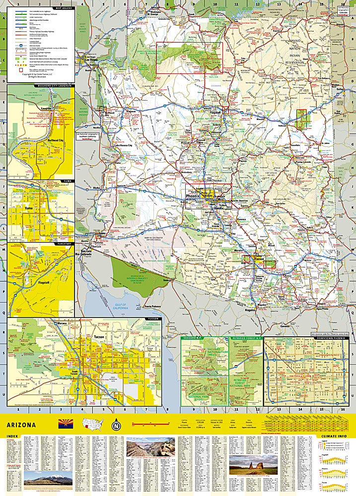 Buy map: Arizona GuideMap by National Geographic Maps – YellowMaps Map ...