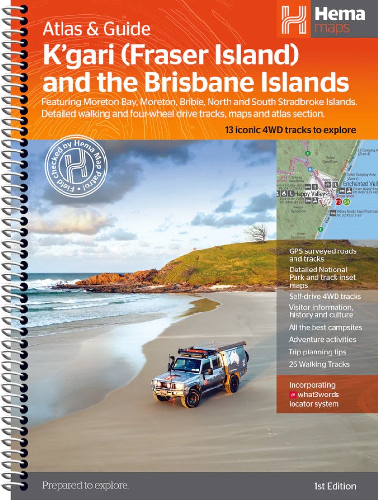 Buy map: KGari Fraser Island Atlas & Guide – YellowMaps Map Store