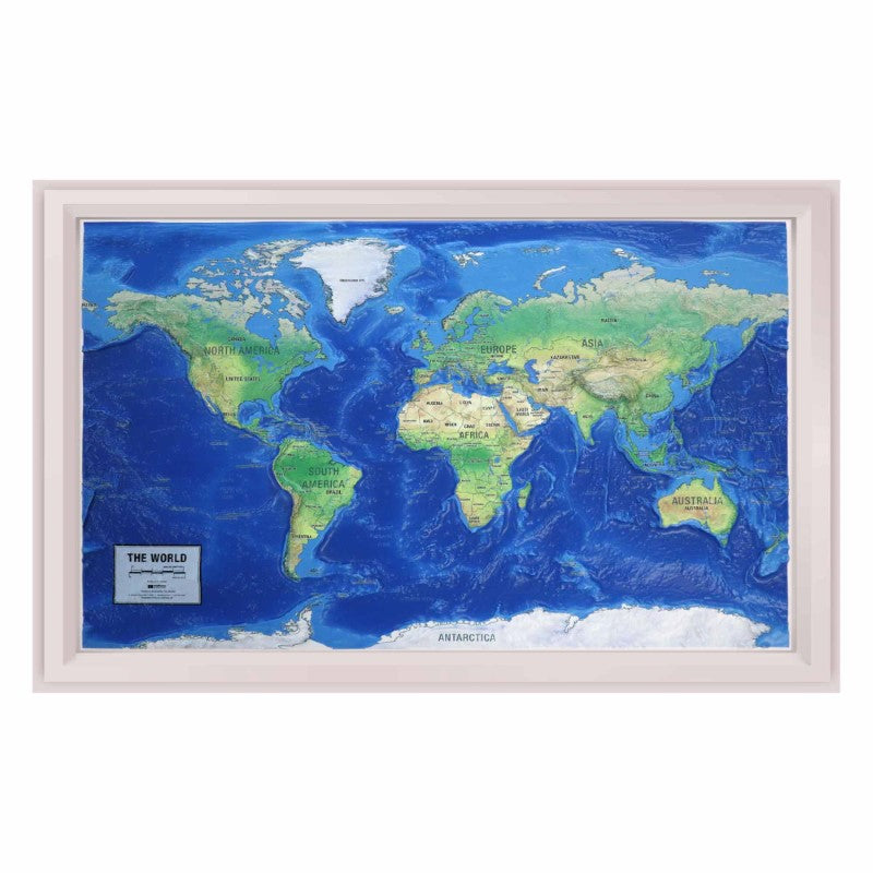 Buy map: World Ranger Raised Relief Map – YellowMaps Map Store