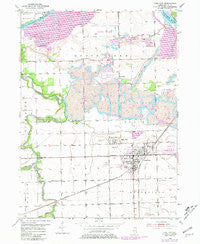 Buy topo map Coal City IL, 1953 – YellowMaps Map Store