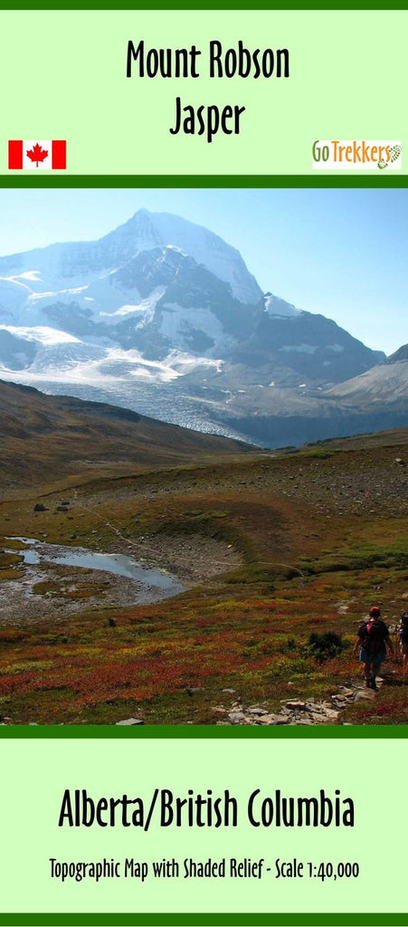 Buy Mount Robson National Park map – YellowMaps Map Store