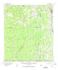 Buy topo map Amite LA, 1959 – YellowMaps Map Store