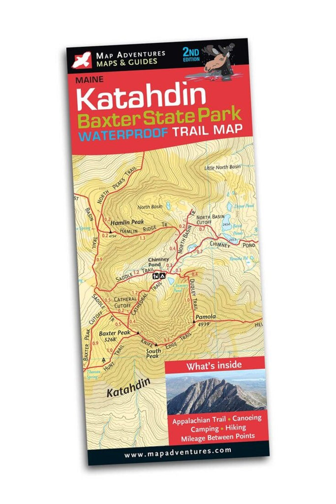 Buy map: Katahdin- Baxter State Park Map – YellowMaps Map Store