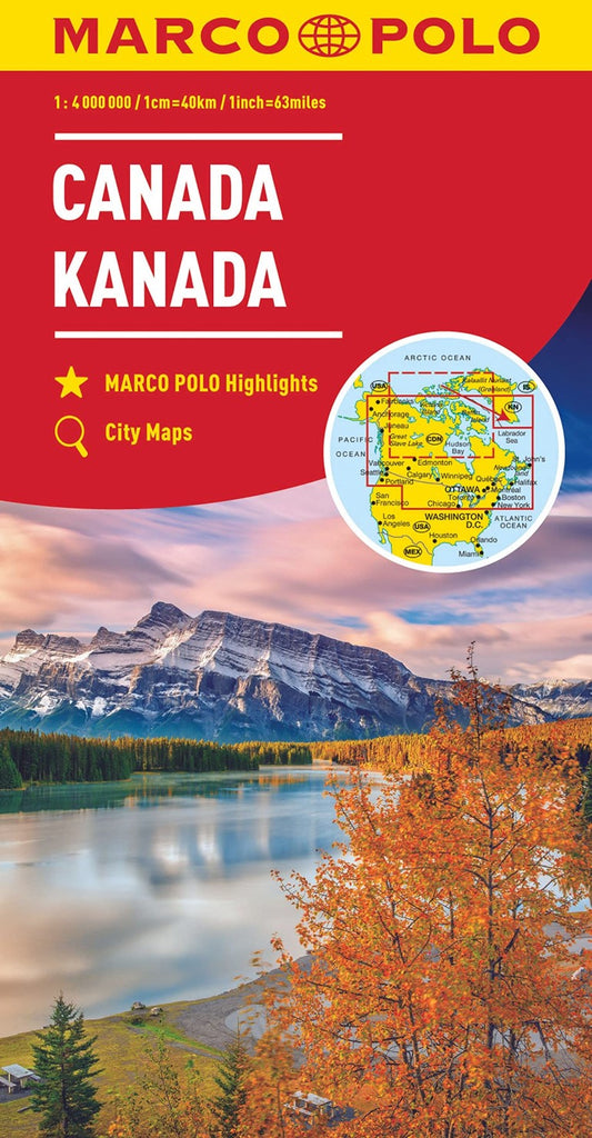 Buy map: Canada Road Map – YellowMaps Map Store