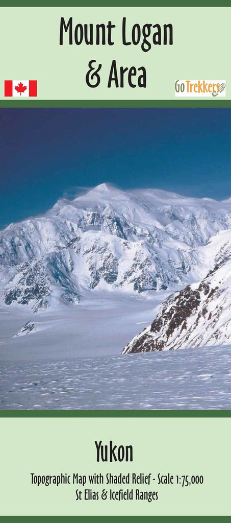 Buy Mount Logan map – YellowMaps Map Store