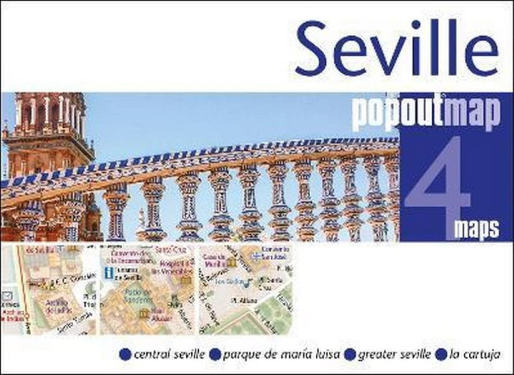Buy map: Seville, Spain : PopOut Map – YellowMaps Map Store