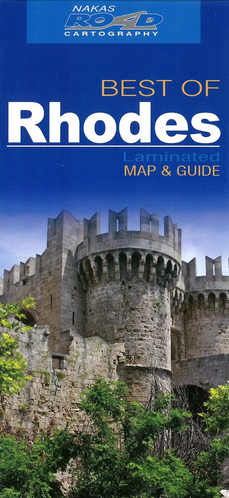 Buy map: The best of Rhodes, Map + Guide – YellowMaps Map Store