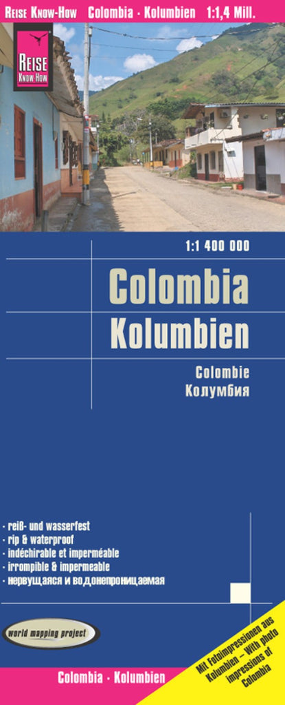 Buy map: Colombia Road Map – YellowMaps Map Store