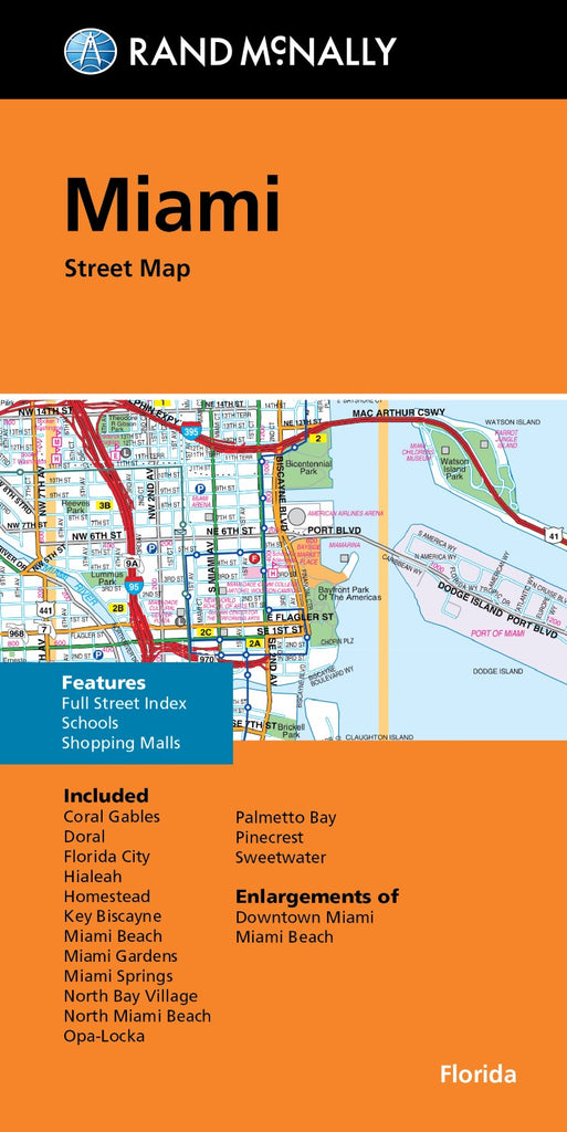 Buy map: Miami, Florida Street Map – YellowMaps Map Store