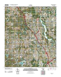 Buy topo map Ladson SC, 2011 – YellowMaps Map Store