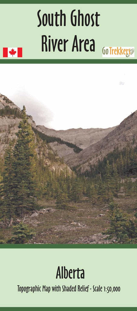 Buy Ghost River South Area map – YellowMaps Map Store