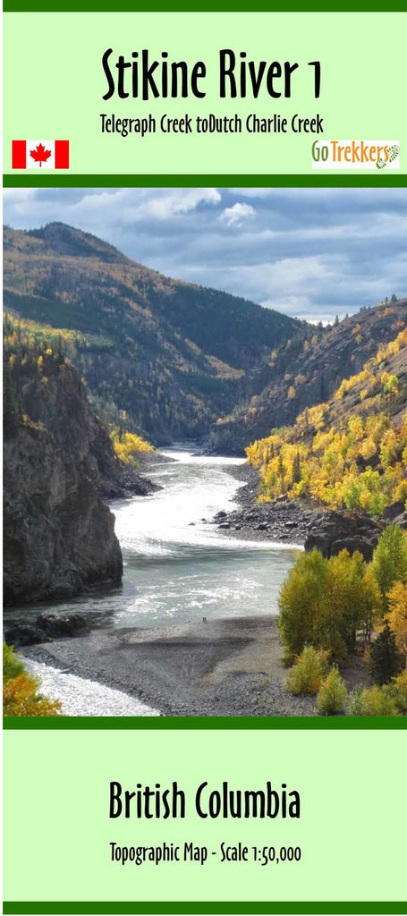 Buy Stikine River 1 2 3 4 Canoe Route Maps – YellowMaps Map Store
