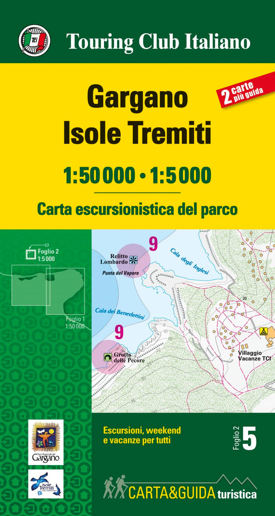 Buy map: Gargano National Park Hiking Map Bundle: 2 Maps + Guide ...