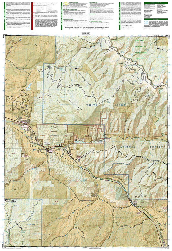 Buy map: Carbondale Basalt, Colorado, Map 143 by National Geographic ...
