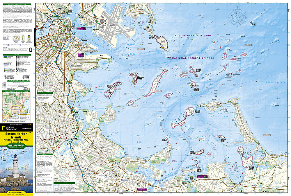 Buy map: Boston Harbor Islands National Recreation Area, MS, Map 265 ...