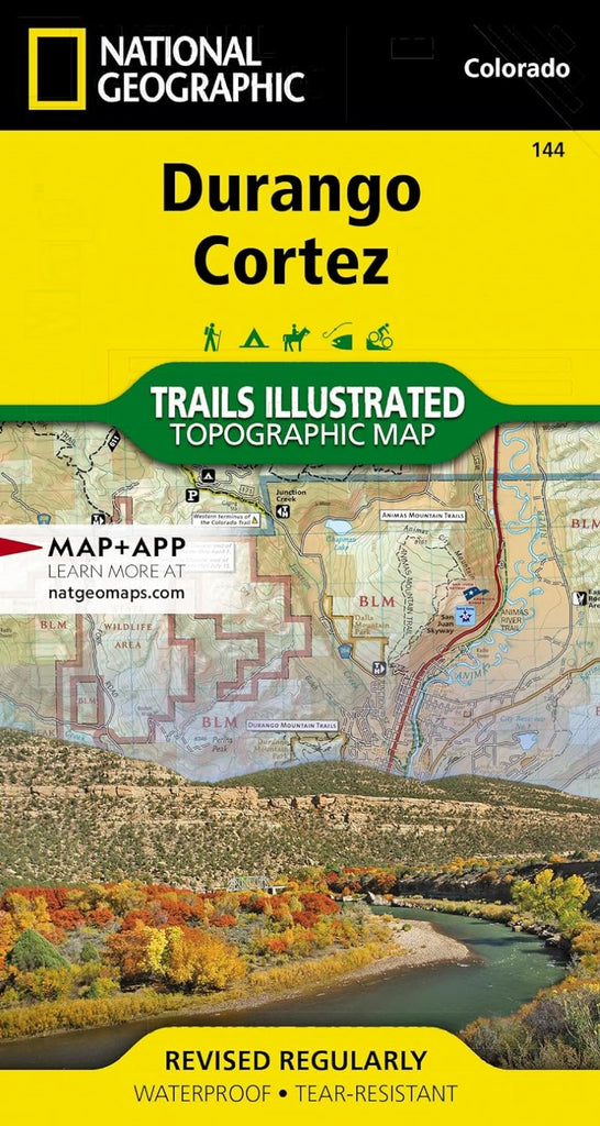 Buy map: Durango : Cortez Trails Illustrated Map – YellowMaps Map Store