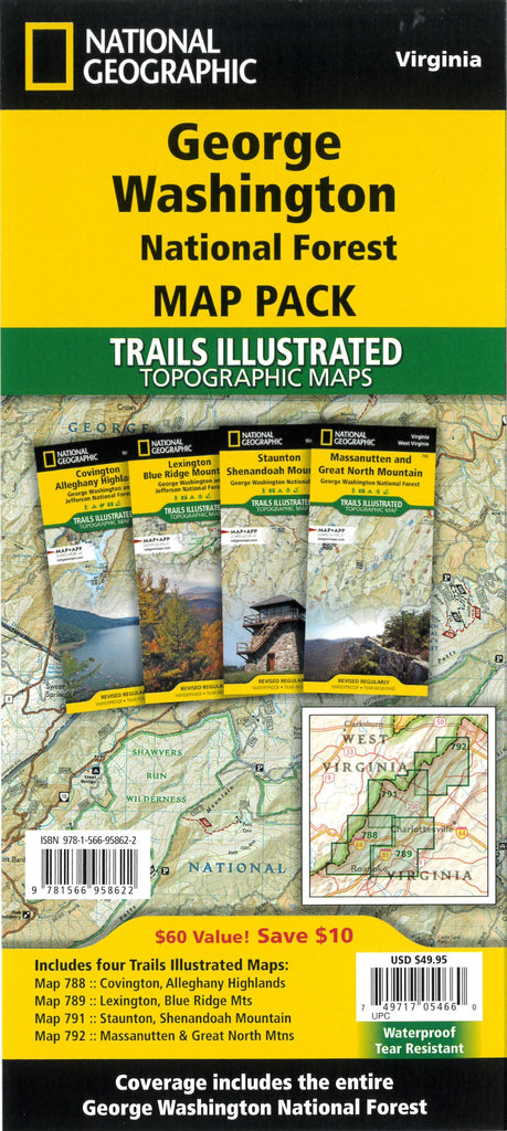 Buy map: George Washington National Forest [Map Pack Bundle ...