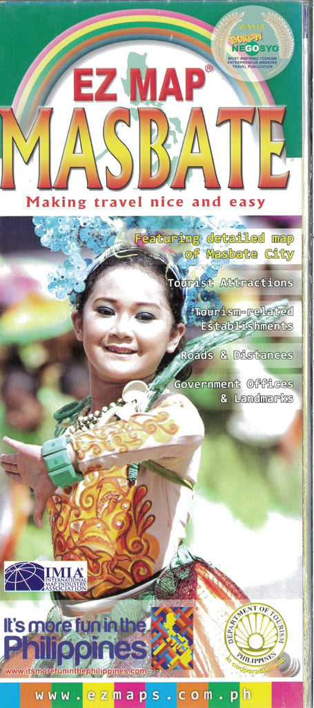 Buy map: Masbate Tourist Map – YellowMaps Map Store