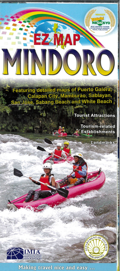 Buy map: Mindoro Tourist Map – YellowMaps Map Store