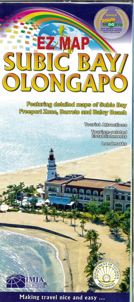 Buy map: Subic Bay/Olongapo Tourist Map – YellowMaps Map Store