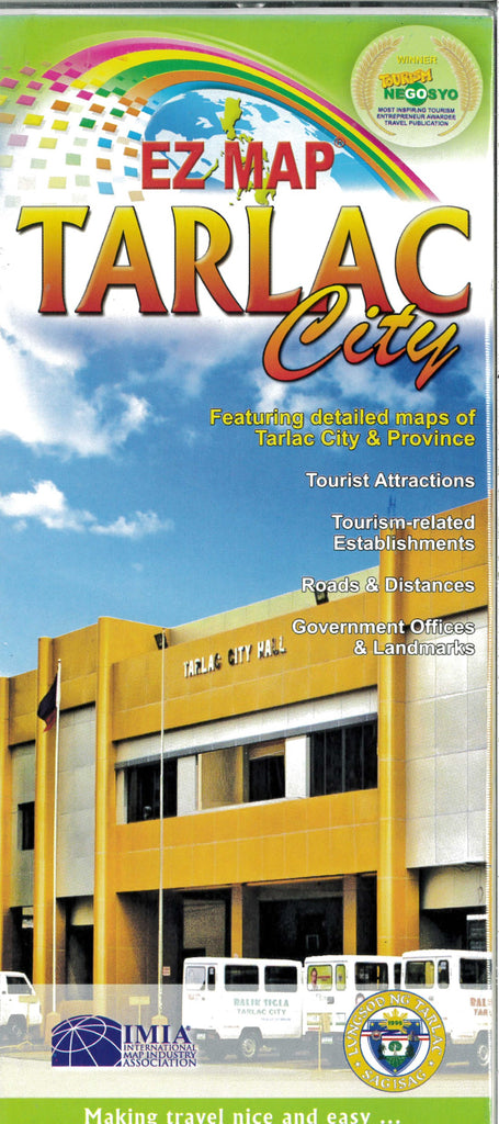 Buy map: Tarlac Tourist Map – YellowMaps Map Store