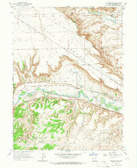 Buy topo map Duchesne NE UT, 1964 – YellowMaps Map Store