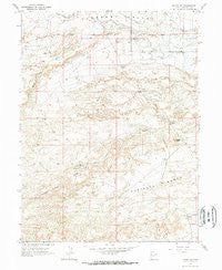 Buy topo map Myton SE UT, 1964 – YellowMaps Map Store