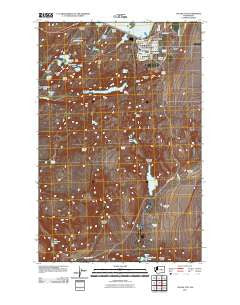 Buy topo map Coulee City WA, 2011 – YellowMaps Map Store