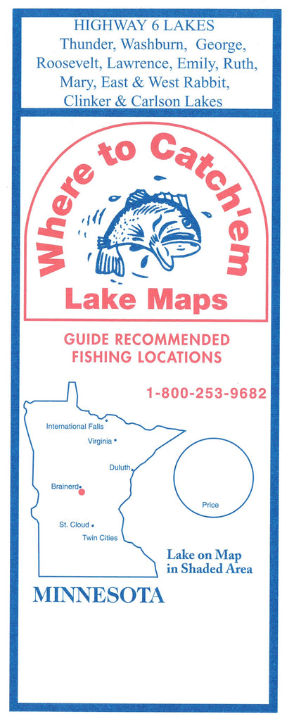 Buy map: EMILY LAKE Fishing Map – YellowMaps Map Store