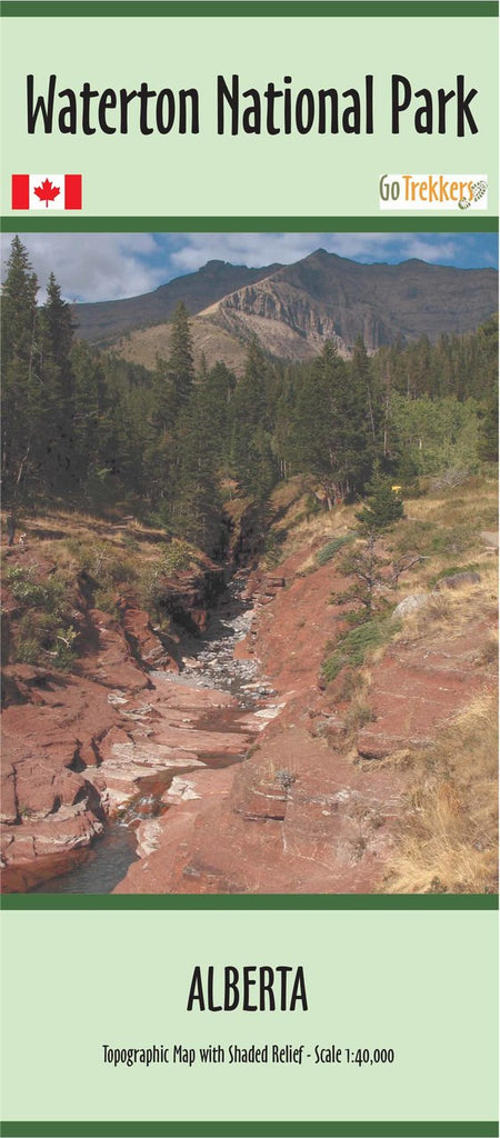 Buy Waterton National Park map – YellowMaps Map Store