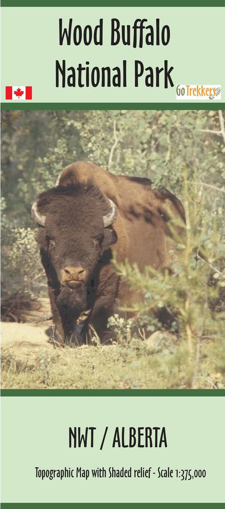 Buy Wood Buffalo National Park map – YellowMaps Map Store